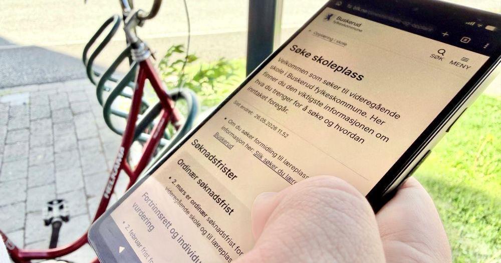 Har du søkt videregående opplæring? - St. Hallvard videregående skole