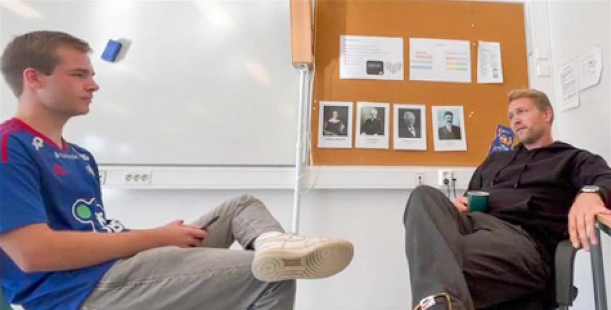 Videointervju: Lærer Gunnar Solberg vokste opp i Etiopia - Eiker ...